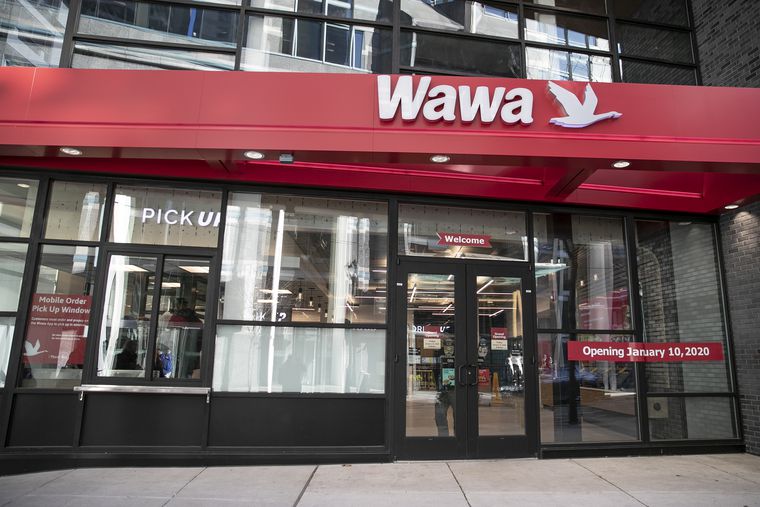 Inside Wawa’s tiny new concept store, the first with a walk-up window ...