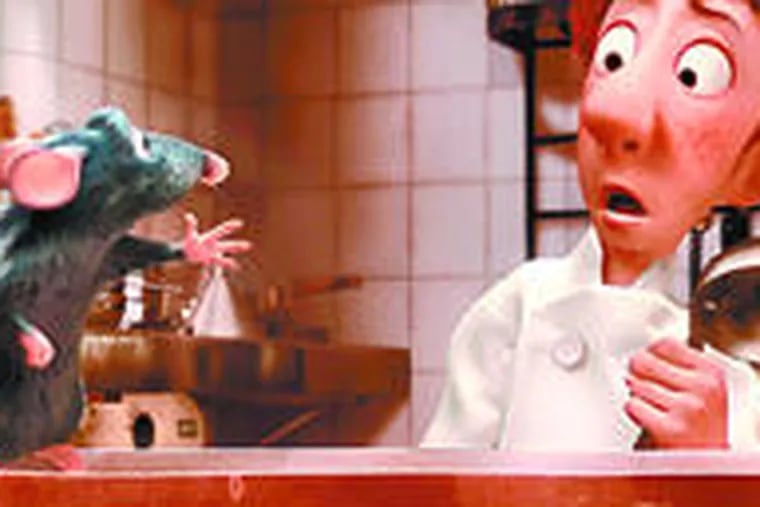 Ratatouille Linguini Cooking