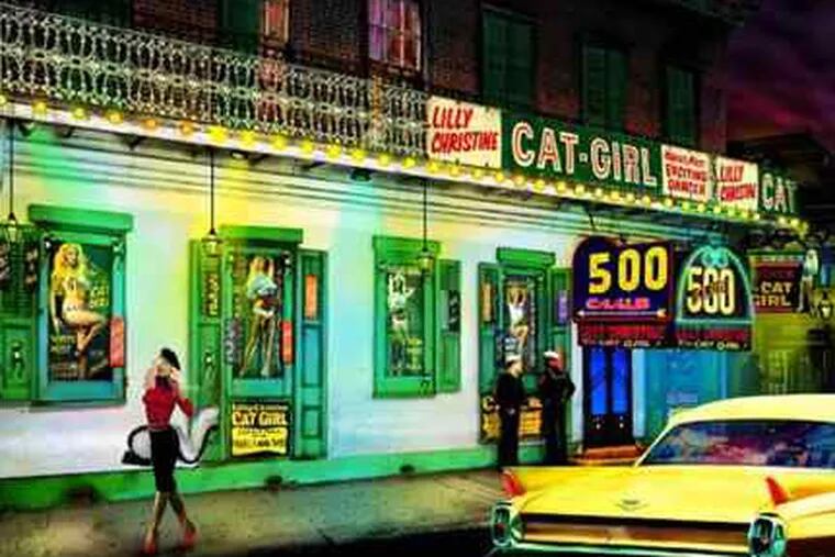 Galleries: A mix of underground film and cultish artwork