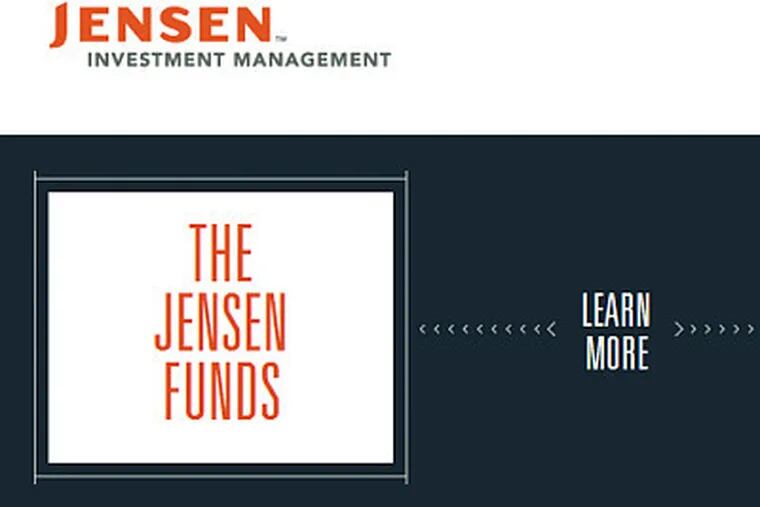 Your Money: Jensen Funds manages portfolios with the long view