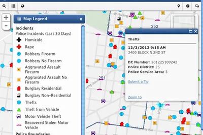 Philadelphia police launch website of maps listing crimes