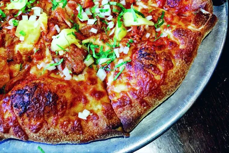 ¡Pastor pizza, olé!