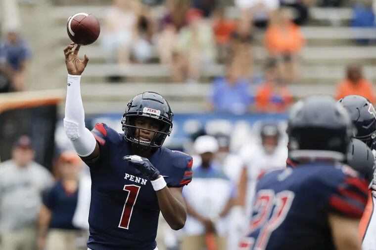 Penn coach Ray Priore likes what he saw and didn’t see in QB Ryan ...