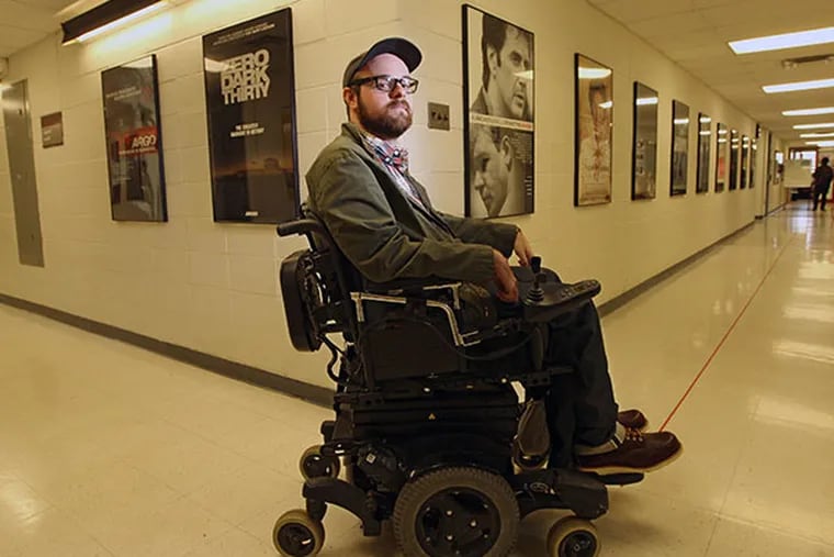 Quadriplegic's life enlightens film he produced at Temple