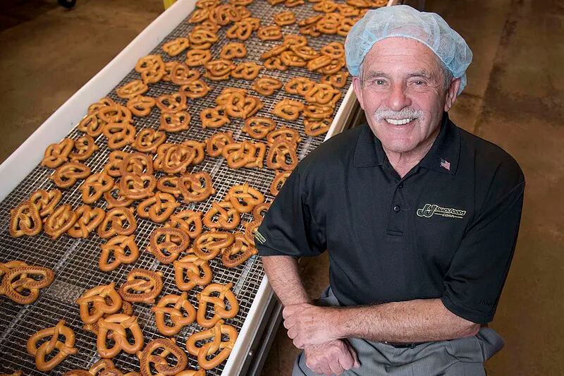 J&J Snack's Gerald B. Shreiber makes a lot of dough