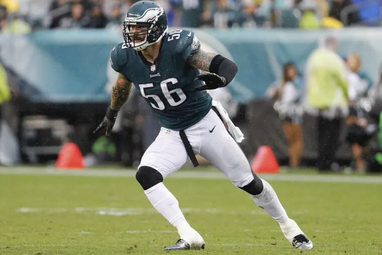 Eagles' Chris Long talks donating to charity, national anthem on 'Ellen'