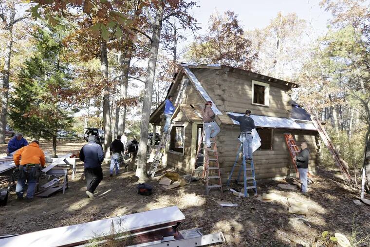 A vet - and a prayer - bring housing for homeless vets