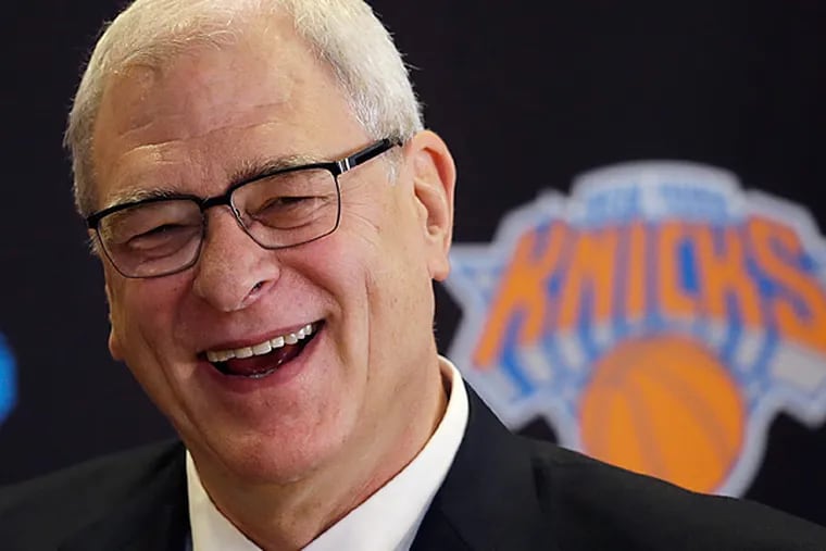 Phil Jackson: Knicks interested in 76ers' second-round picks