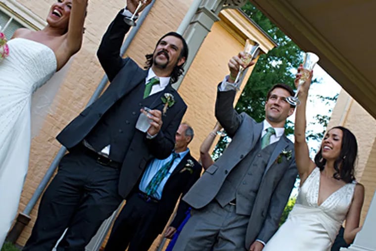 2 + 2 = Double 'I do's'