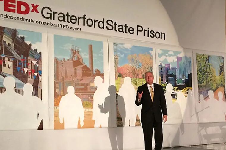 TEDx for a prison crowd