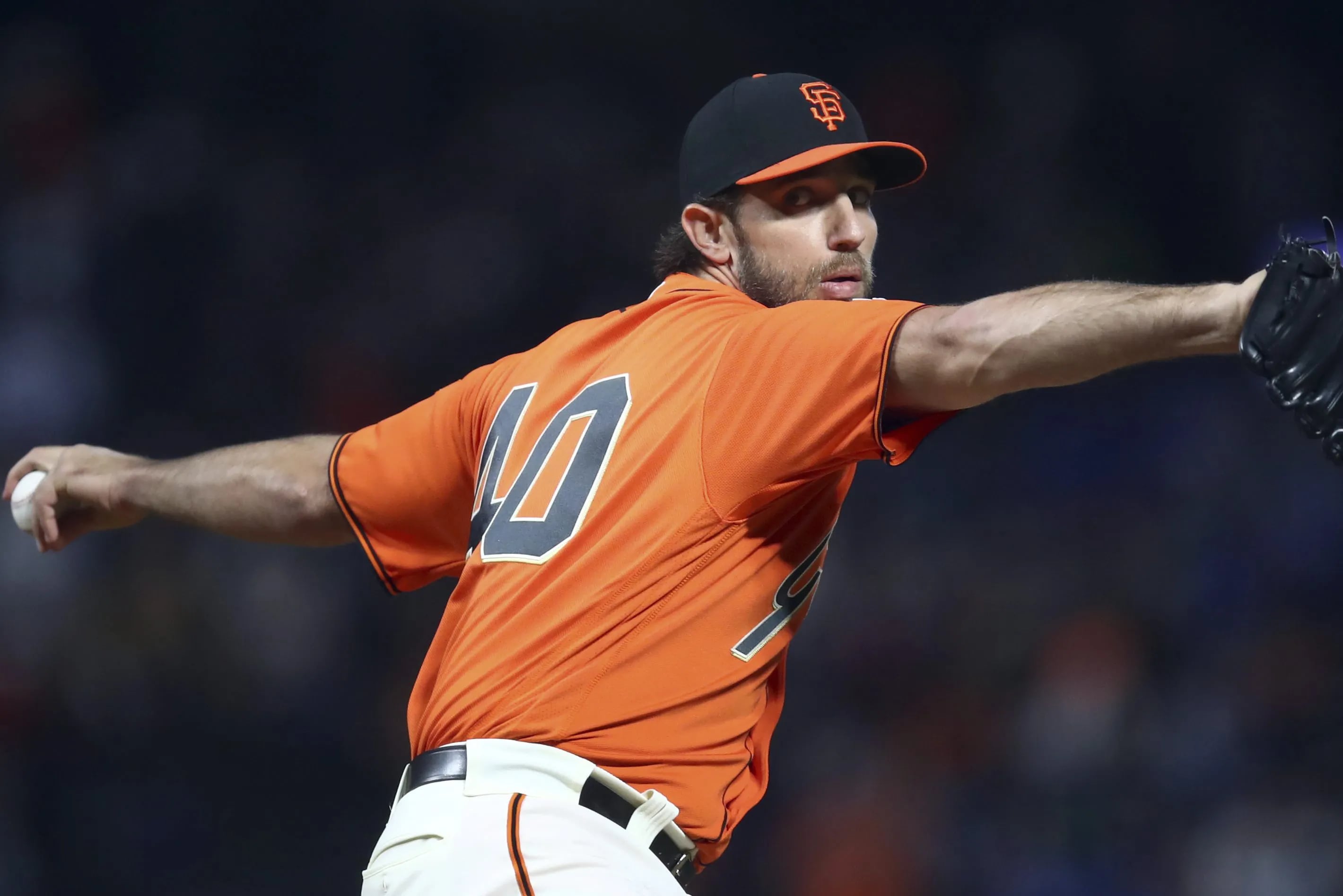 Madison Bumgarner Pitching