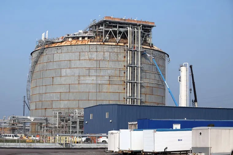 Marcus Hook looks at gas for rebound