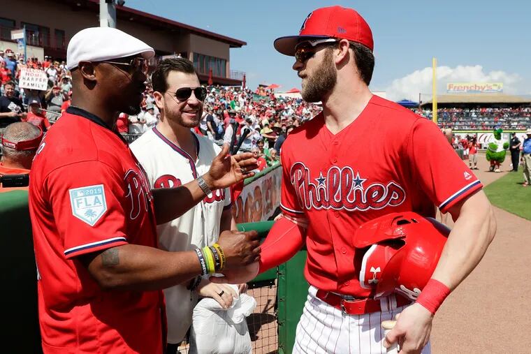 Hall of Famer Brian Dawkins helped the Phillies sign Bryce Harper, then ...