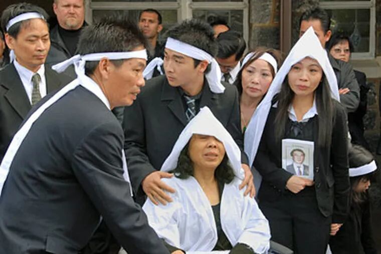 A loving requiem tinged with fear