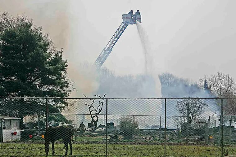 Owner of private Burlco zoo feared dead after blaze