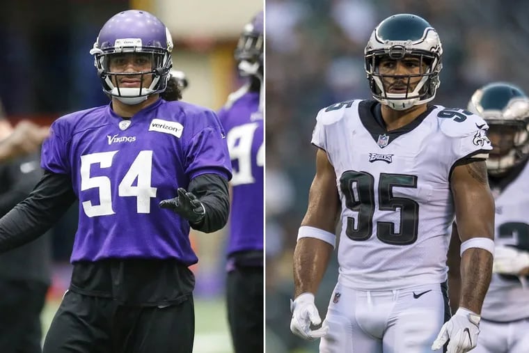 Eagles-Vikings: 10 questions for brothers Mychal and Eric Kendricks