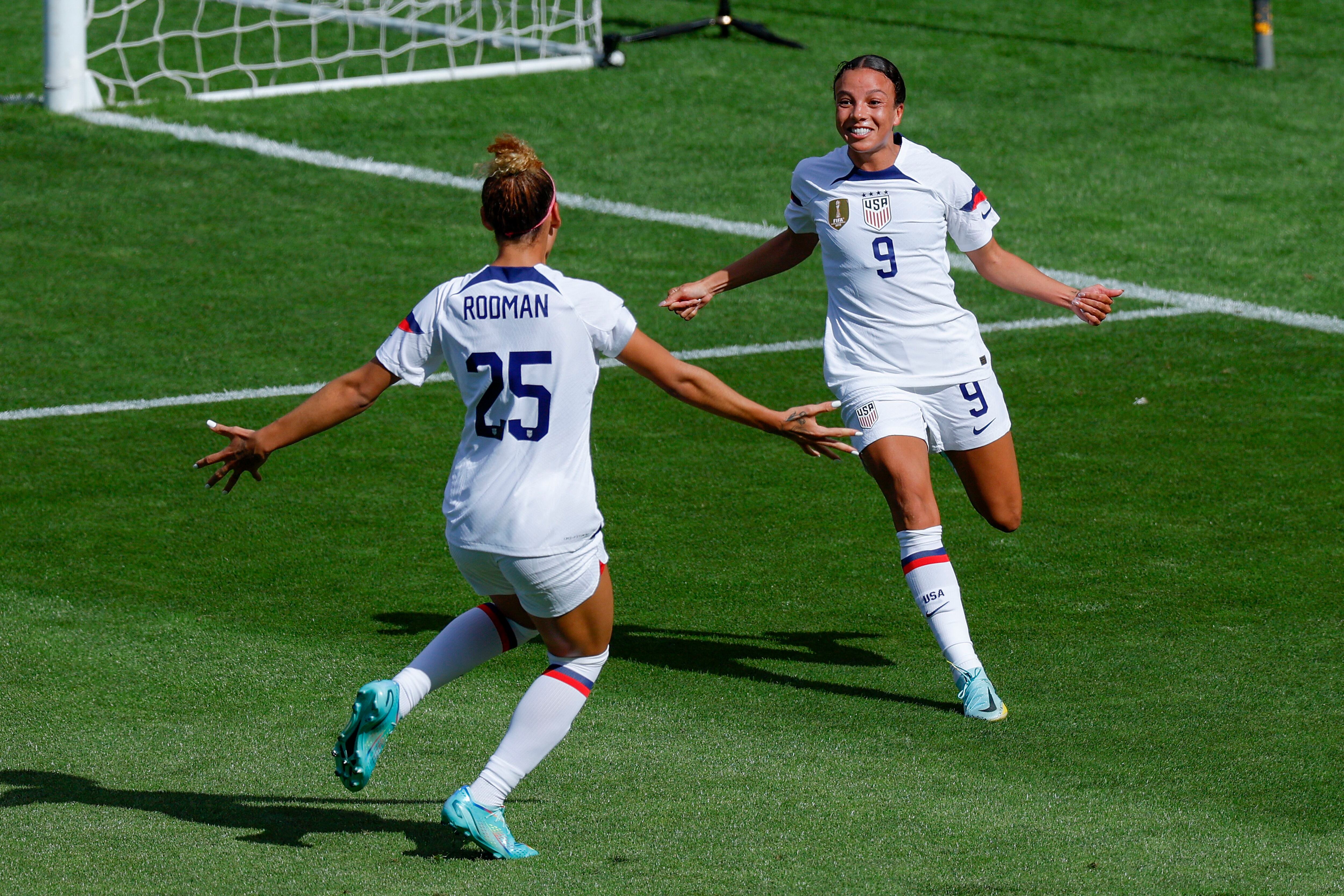 Alex Morgan Action Shot 2022
