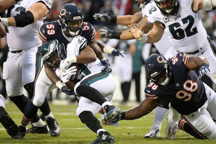 Eagles 16, Bears 15 - as it happened