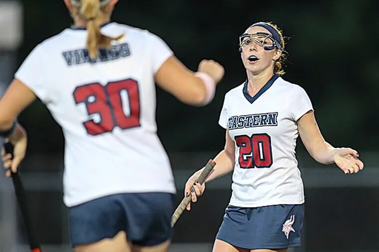 Great strides for Eastern's Santore