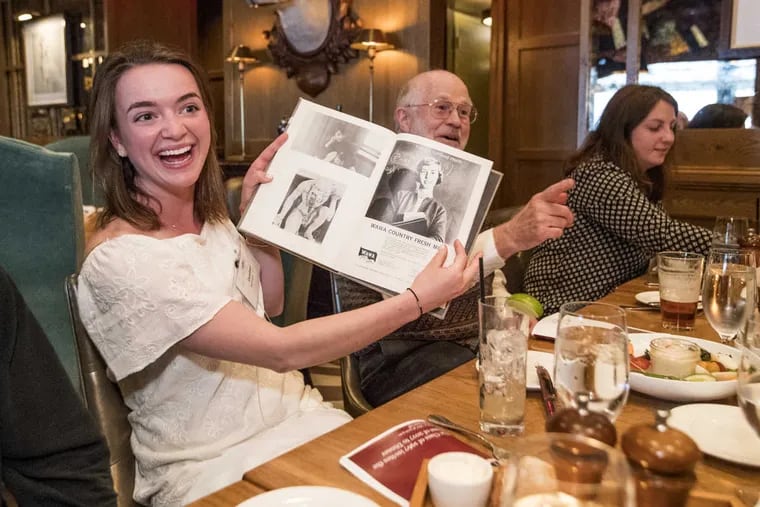 An unusual, ongoing dinner date — every 50 years at Haverford College