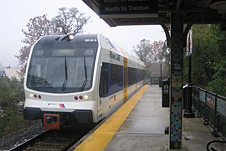 Ridership up on South Jersey train lines
