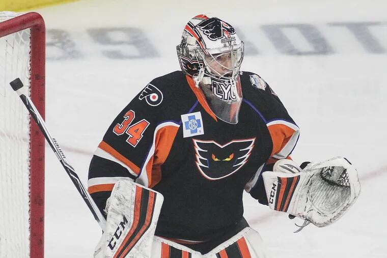 Since stint with Flyers, goalie Alex Lyon has taken off