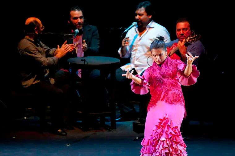 Pastora Galván in postmodern flamenco piece by her brother, Israel