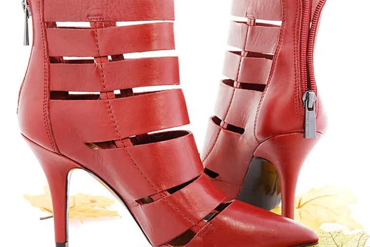 Mirror, Mirror: Shoe-booties range from fashion functional to fashion chic