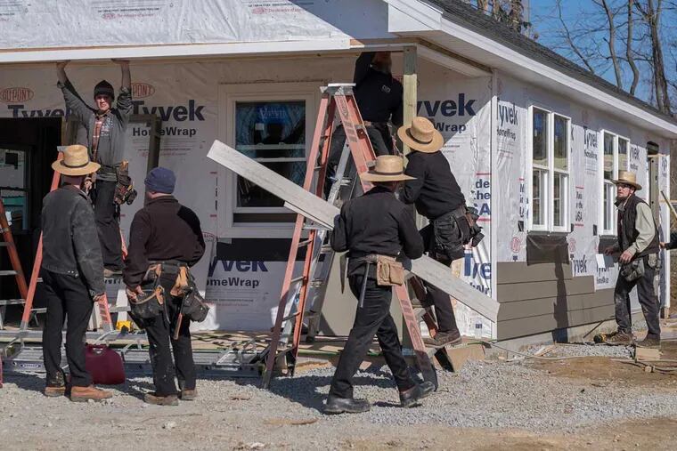 After tornado, Amish rebuild in a hurry