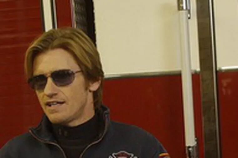 On 'Rescue Me,' rebaptism by fire