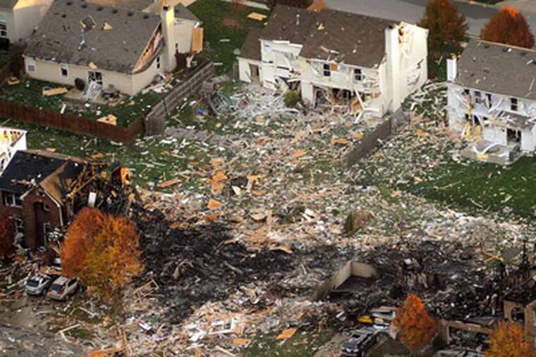 Indy neighborhood devastated by explosion