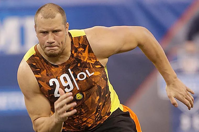 Tackle Lane Johnson's NFL draft stock rises