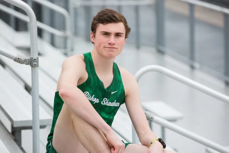 Bishop Shanahan's Josh Hoey runs fast on faith and family