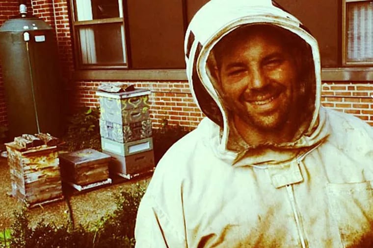 Beekeeper buzzes about his bees