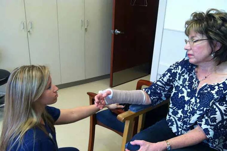 Slip-sliding all the way to the ER