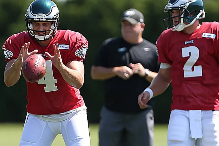 Kinne gets one final shot to make impression with Eagles