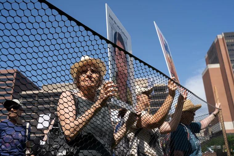 Senior citizens protest migrant detention deaths | Week in Pictures