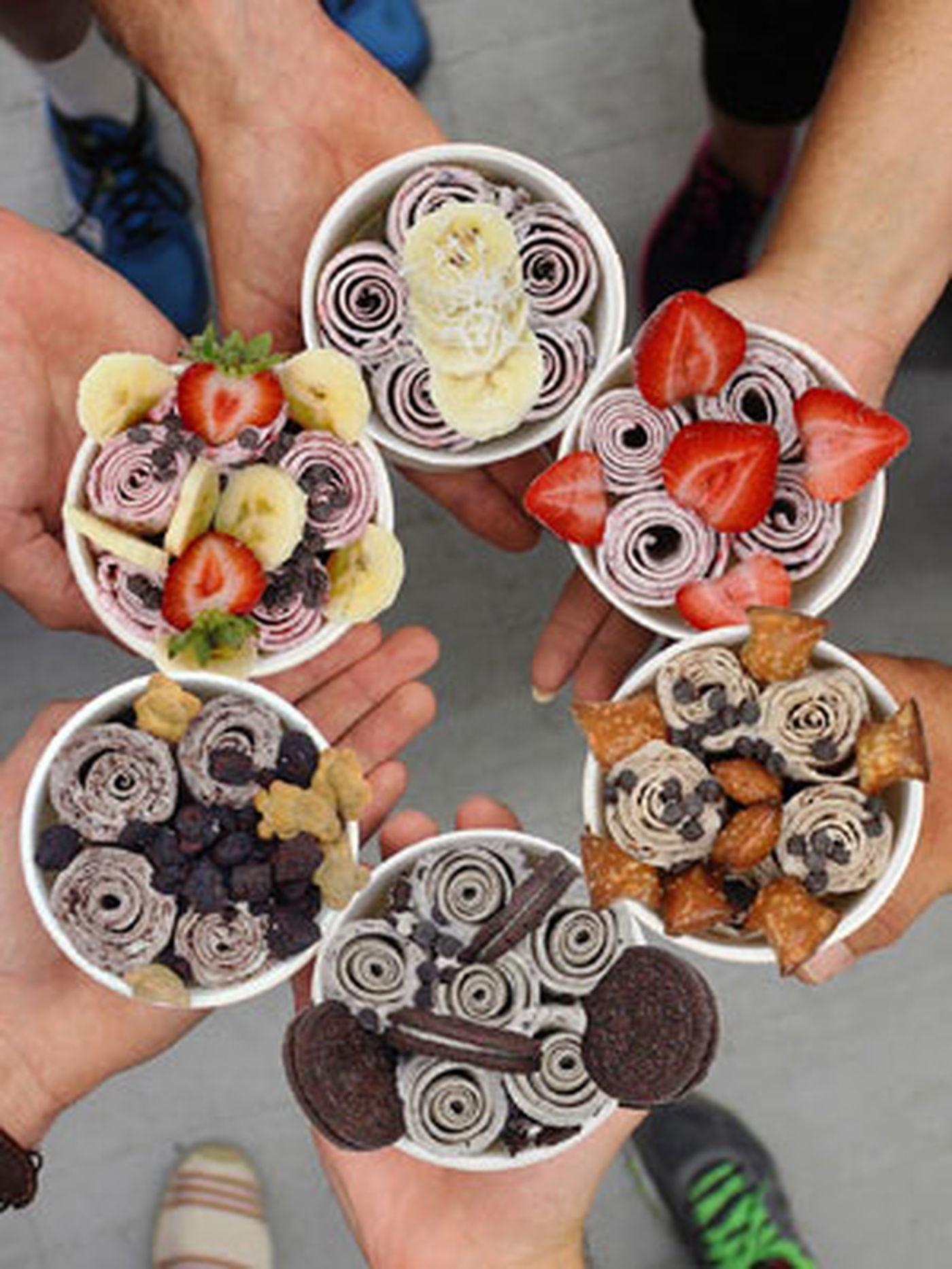 Ice cream with a shot of booze at Sweet Charlie's