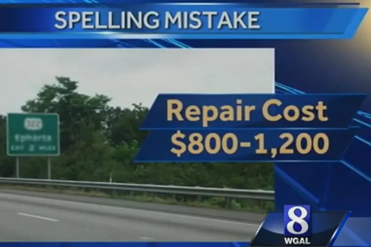 Misspelled Political Signs