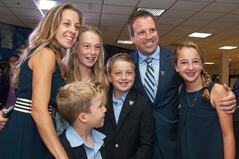 Villanova introduces new athletic director Mark Jackson