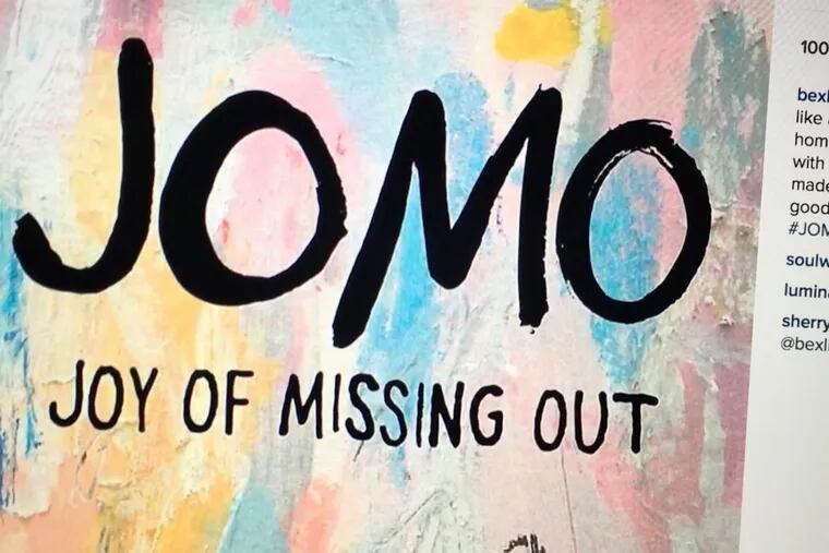 JOMO is the new FOMO, and I’m all for it | Elizabeth Wellington